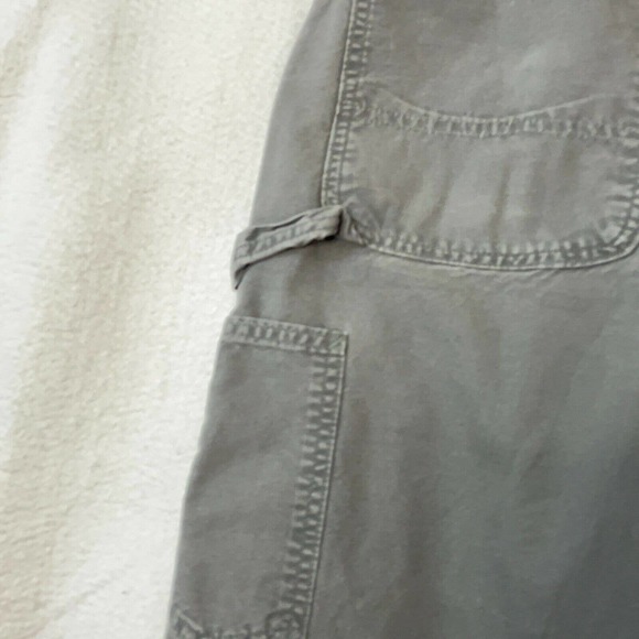 Carhartt | Pants | Carhartt 42x3 Mens Gray Cotton Dungaree Fit Hammer ...